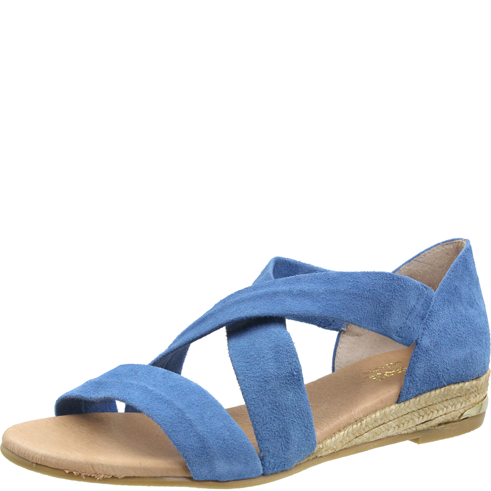 Pinaz Claire Cielo Suede Espadrilles - ShoeBeDoo