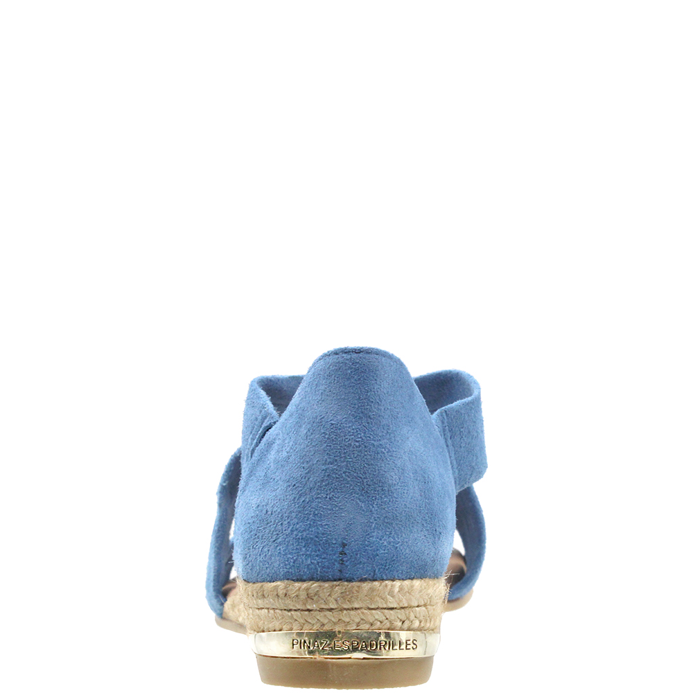 Pinaz Claire Cielo Suede Espadrilles - ShoeBeDoo